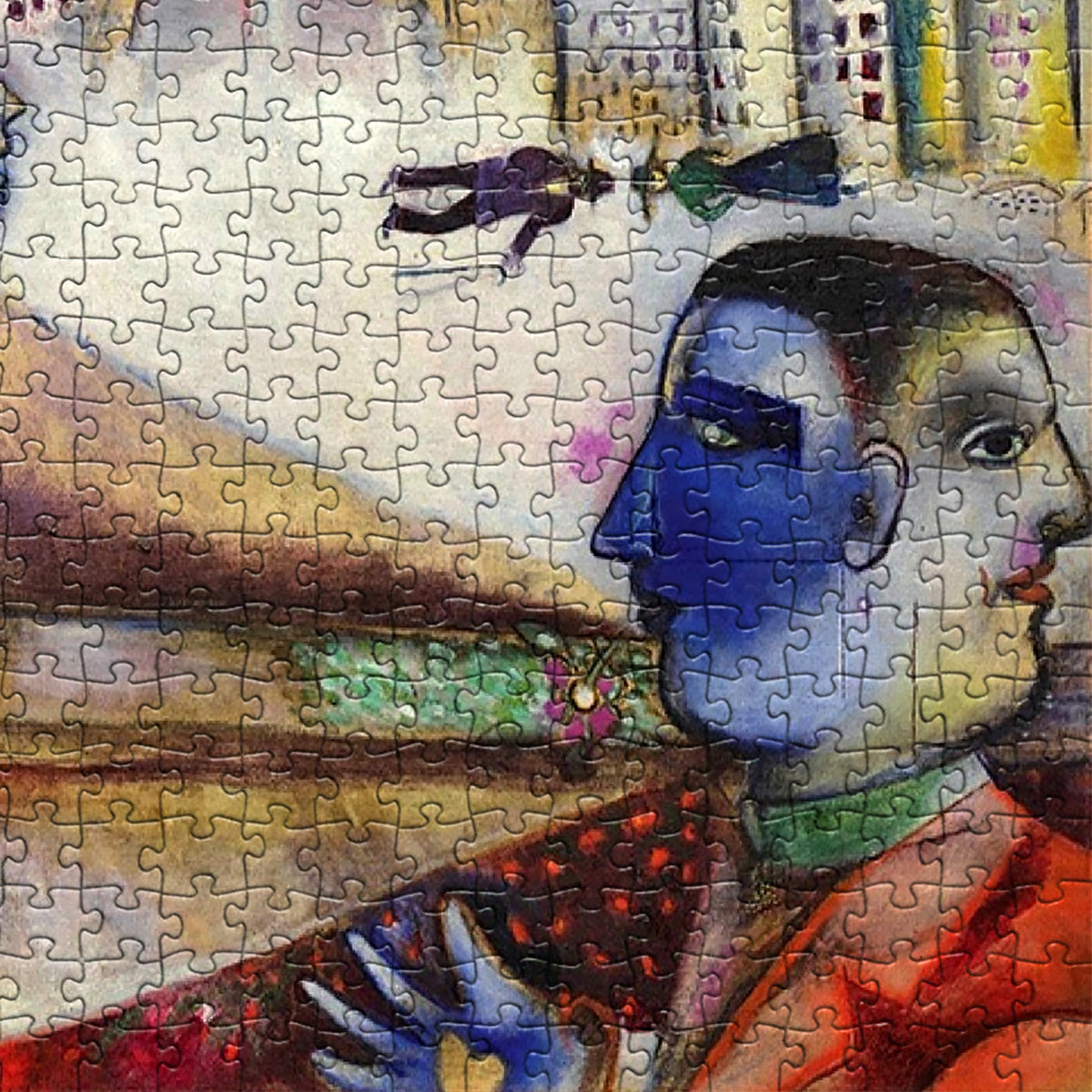 1000-piece Marc Chagall Paris through the Window Jigsaw Puzzle | Rest ...