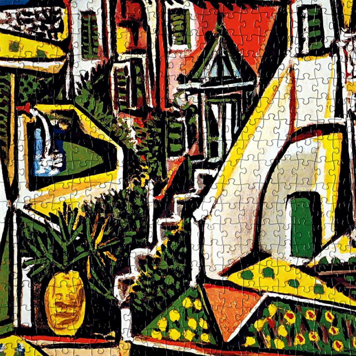 1000-piece Pablo Picasso Mediterranean Landscape Jigsaw Puzzle | Rest ...