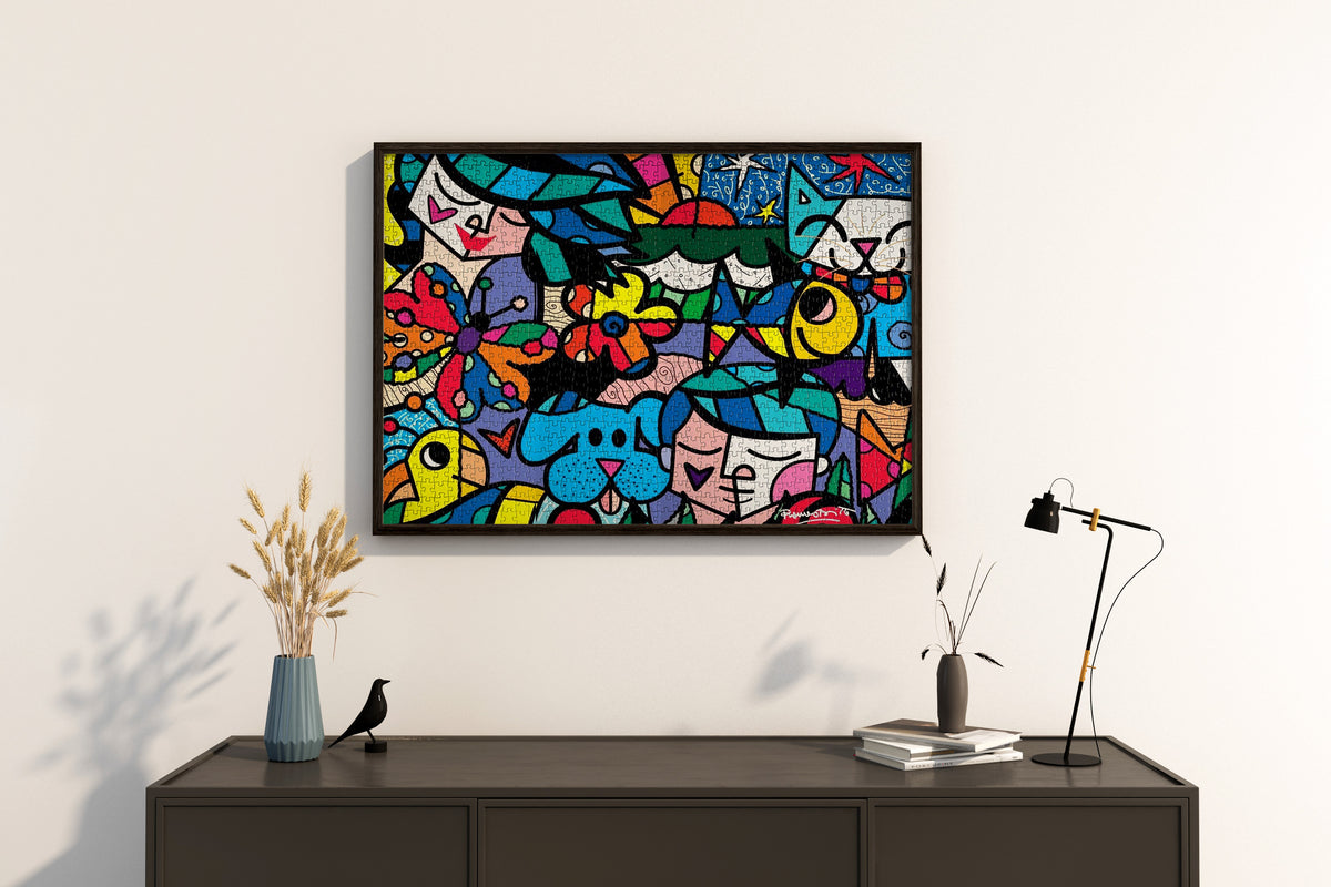 1000-piece Britto Garden by Romero Britto Jigsaw Puzzle | Rest In Pieces